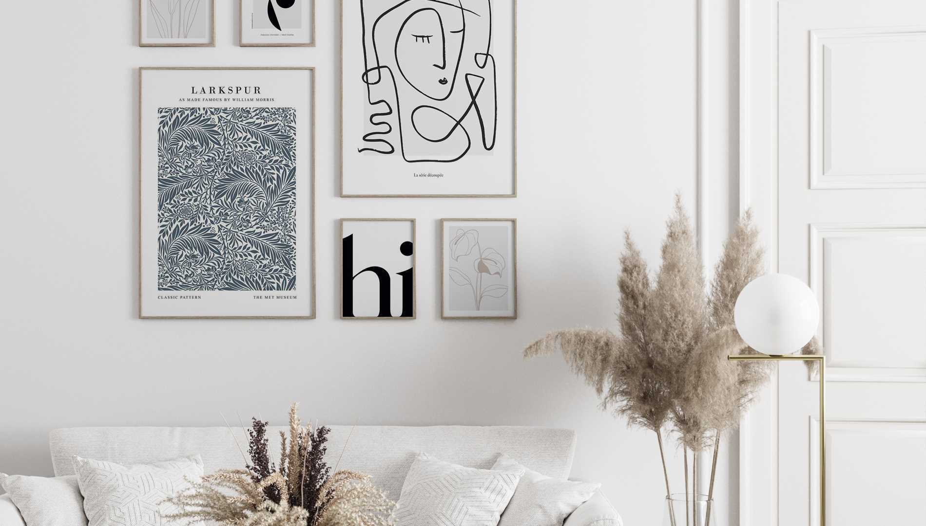 Grafisk Konst | Grafiska Posters Online | Gallerix.se